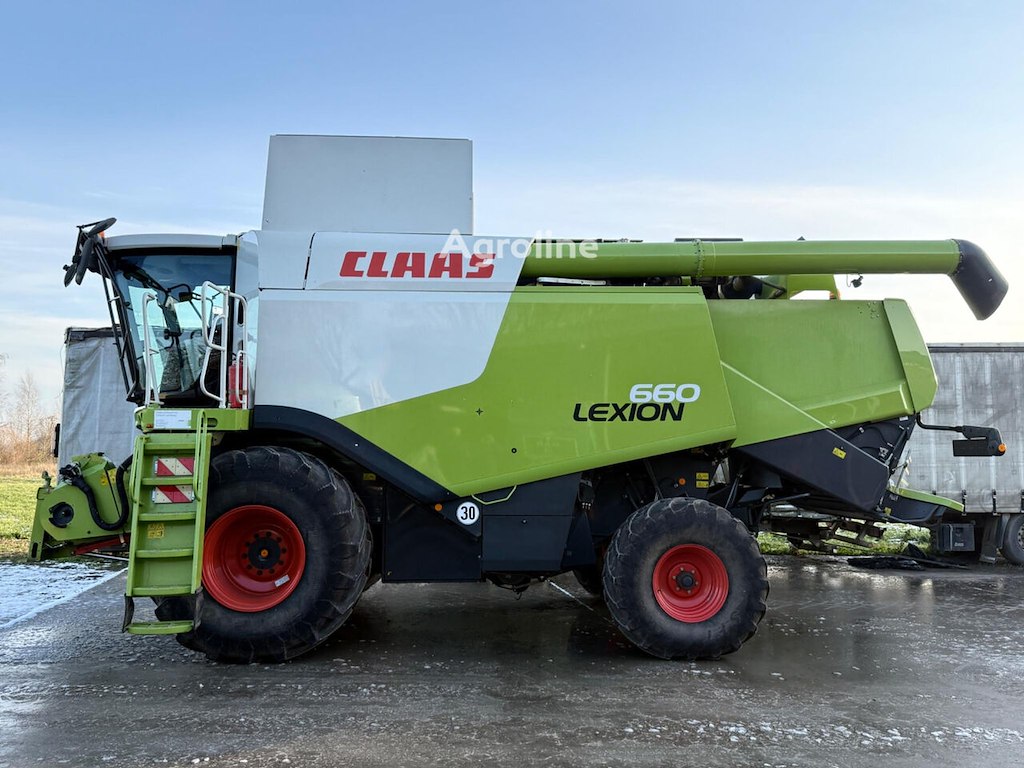 Claas Lexion 660 +V770 kombajn za žito