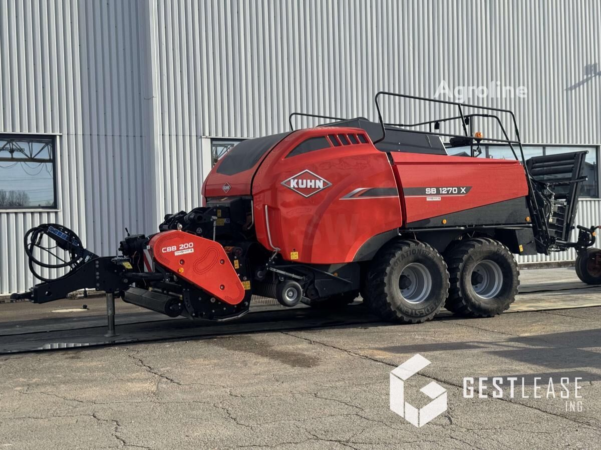 Kuhn SB1270 X OC OMNICUT balirka za četvrtaste bale nakon udesa