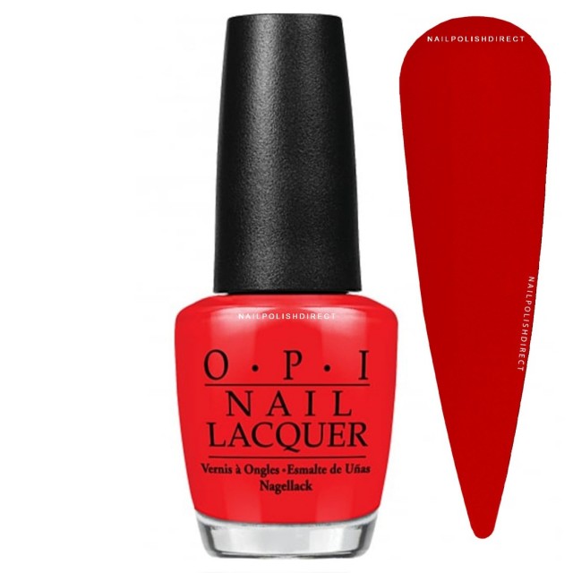 OPI LAK NL N25 BIG APPLE RED