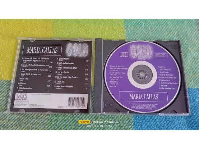MARIA CALLAS GOLD