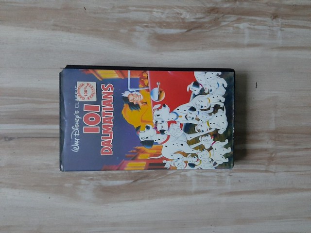 Disney 101 Dalmatinac VHS Original