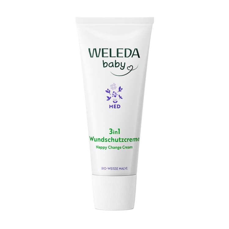 Weleda Baby 3u1 krema za područje pelena beli slez 50ml