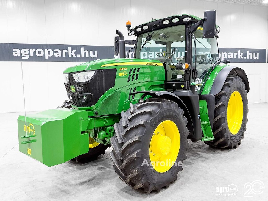 John Deere 6155R DirectDrive 24/24 50km/h, TLS, HCS, AutoTrac ready, air br traktor točkaš