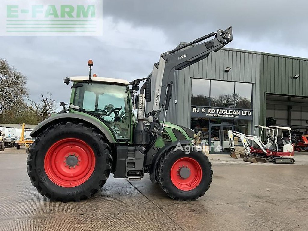 Fendt 724 profi plus tractor (st25188) traktor točkaš