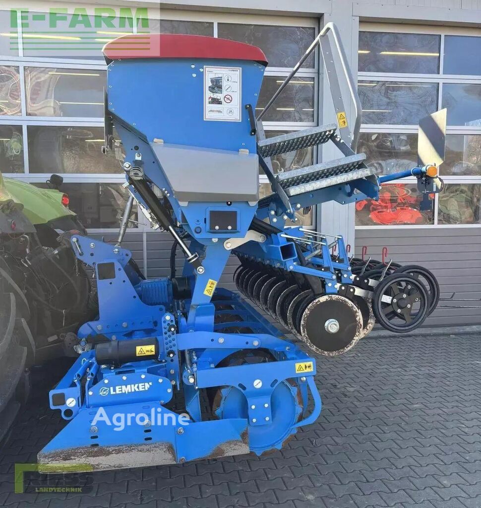Lemken zirkon 8/300 + saphir 10 isobus roto drljača