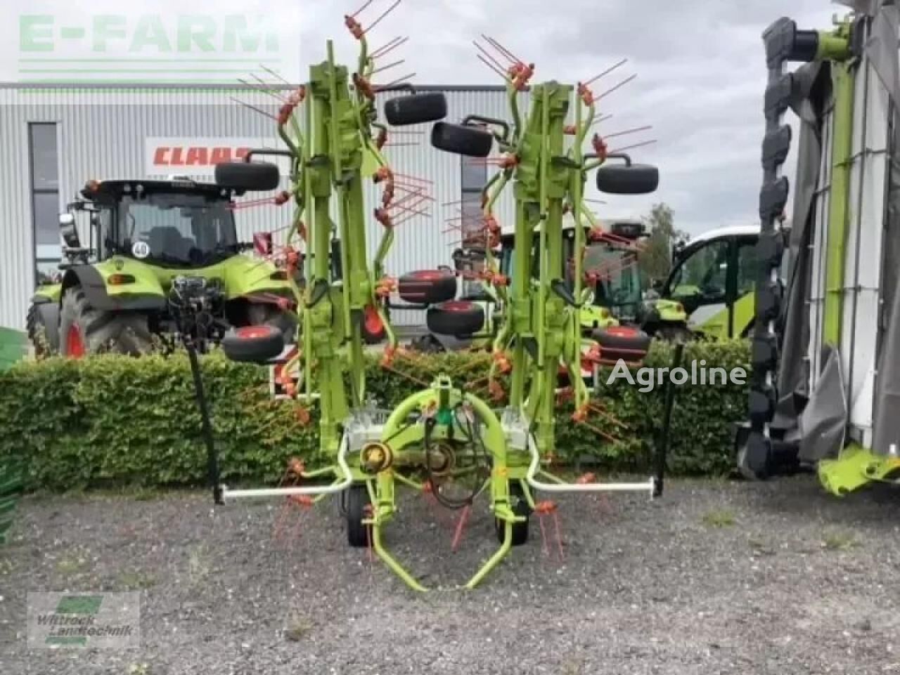 Claas volto 1100 prevrtač sena