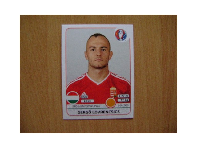 Euro 2016 Panini sličica broj 675