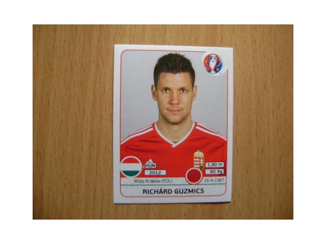 Euro 2016 Panini sličica broj 665