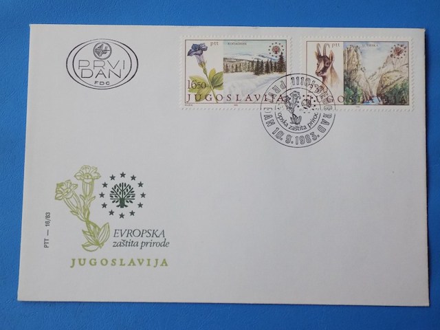 FDC - Evropska zaštita prirode - 1983