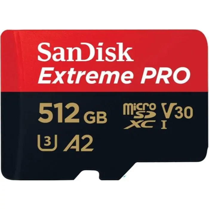 SanDisk MEMORIJSKA KARTICA SDXC 512GB Micro Extreme Pro 200MB/s A2 C10 V30 UHS-I US + Ad 67812