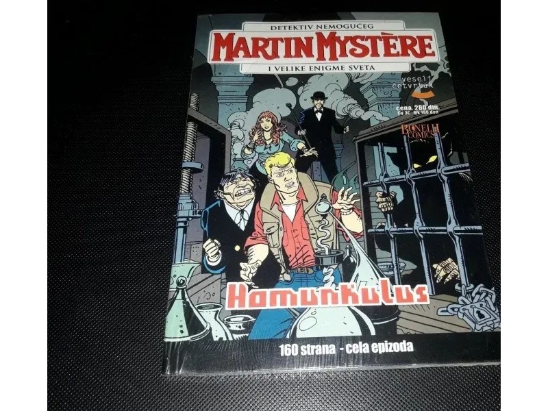 Martin Misterija 15 Homunkulus