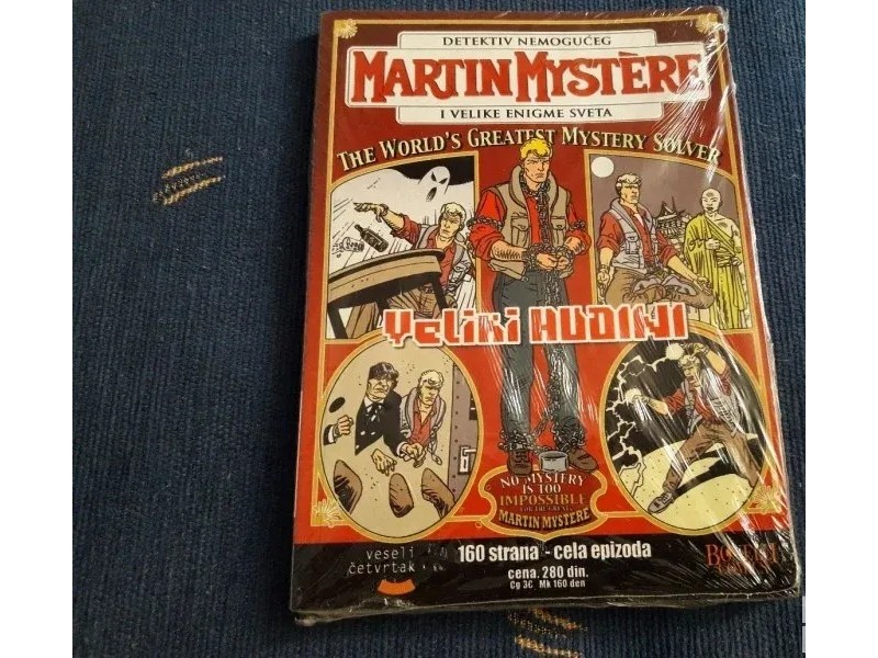 Martin Misterija 7 Veliki Hudini - 160 strana