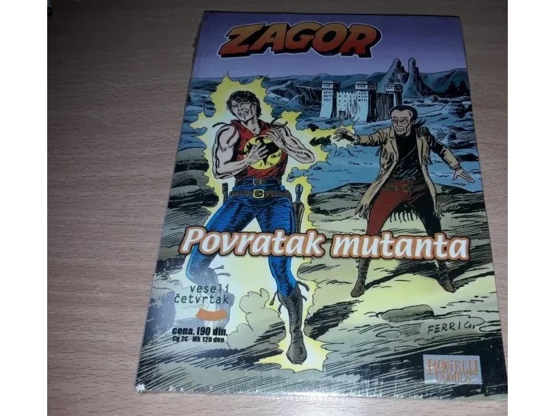 Zagor 28 Povratak Mutanata