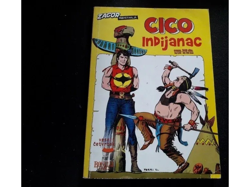 Zagor Predstavlja Čiko 4 Čiko Indijanac