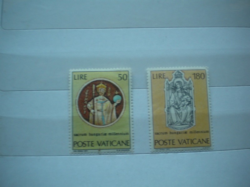 VATIKAN - SACRUM HUNGARIE MILENIUM 1975