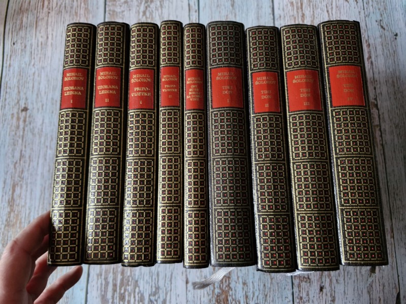 MIHAIL ŠOLOHOV - KOMPLET 9 KNJIGA