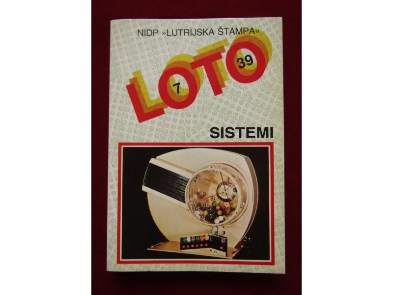 Loto Sistemi 7 od 39 - NIDP Lutrijska Štampa