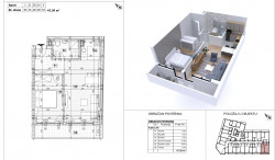 Prodajem Stan-Apartman, Nova Detelinara, Novi Sad, €146.400