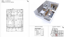 Prodajem Stan-Apartman, Nova Detelinara, Novi Sad, €133.700