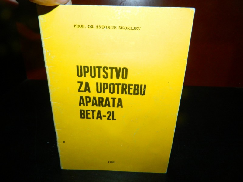 Uputstvo za upotrebu aparata BETA-2L