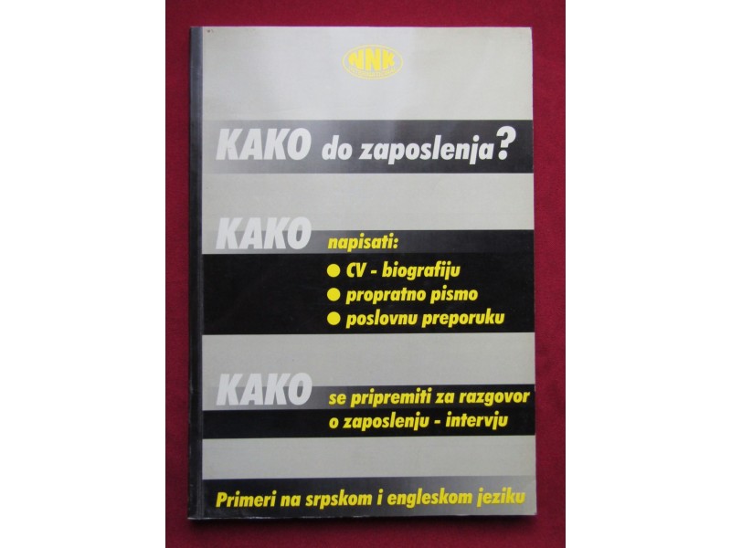 Kako Do Zaposlenja? Mihailo Vojnović