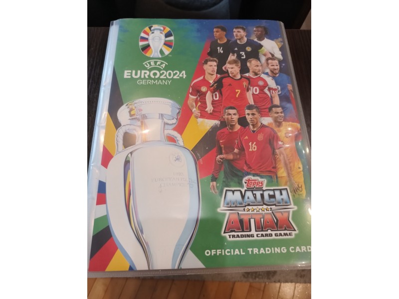 EURO TOPPS 2024 Binder sa karticama