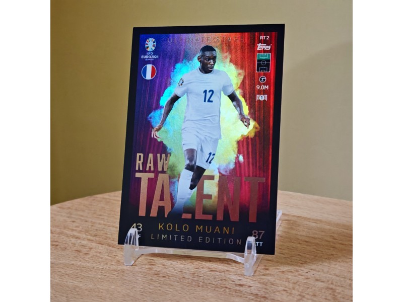 KOLO MUANI Raw talent Limited - EURO 2024