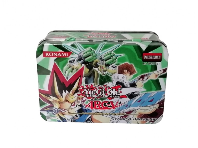 YU-GI-OH! karte 40 kom. u metalnoj kutiji, zelena