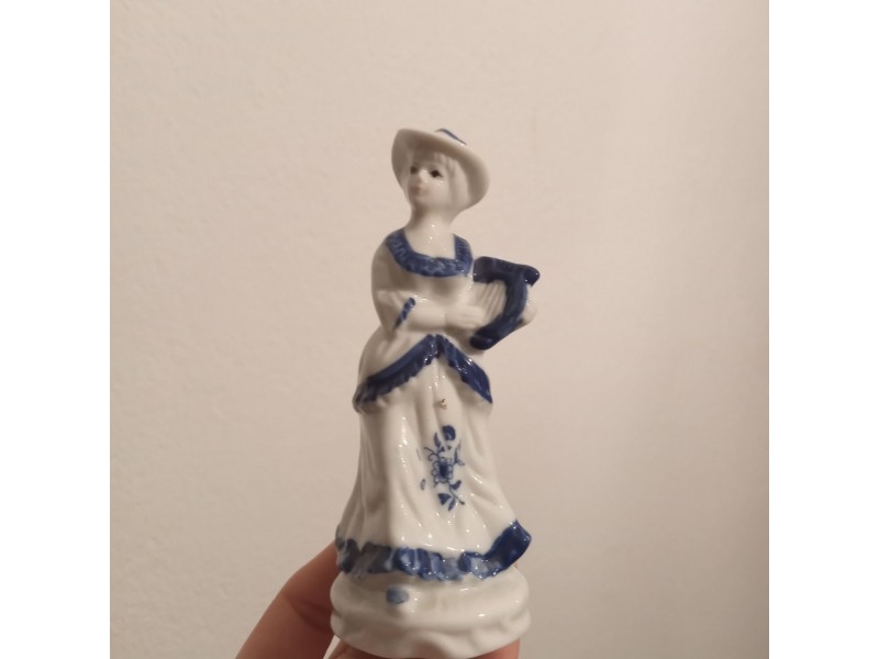 FIGURA - PLAVA GOSPODJICA - PORCELAN