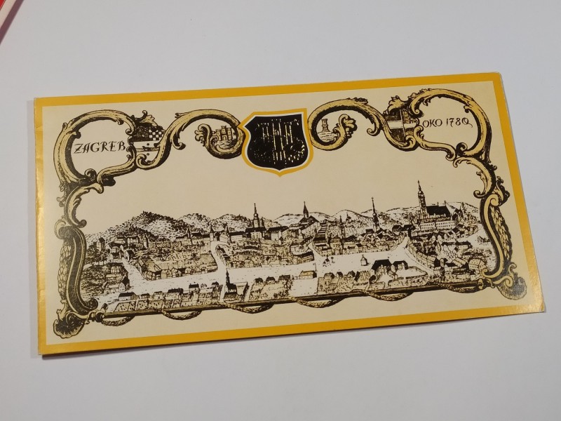 "Kemikalija" Zagreb Yugoslavija - Čestitka