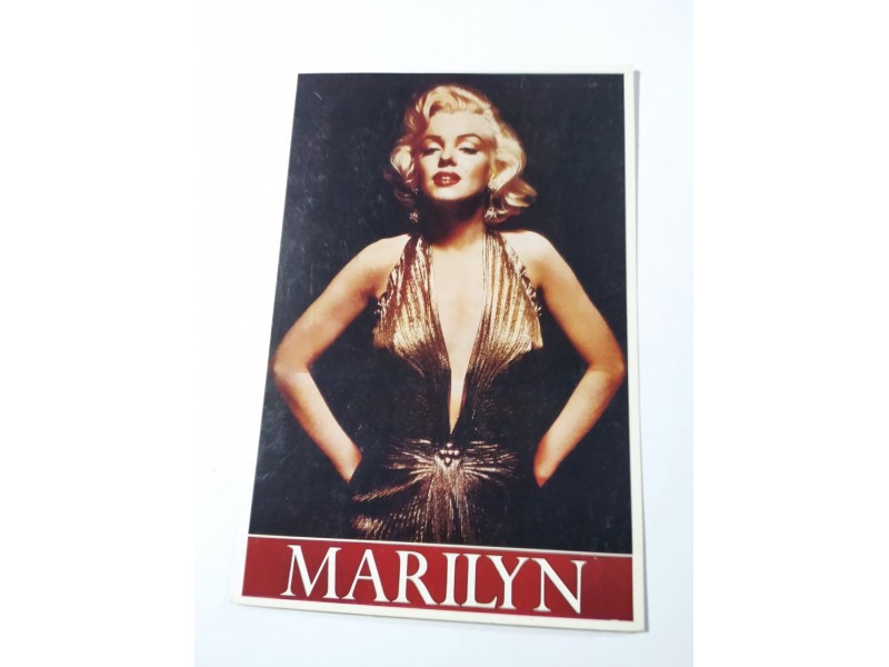 Merlin Monro (Marilyn Monroe) Čestitka