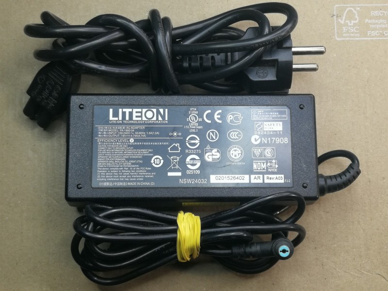 Adapter LITEON PA-1900-34 19V --- 4,74A 90W