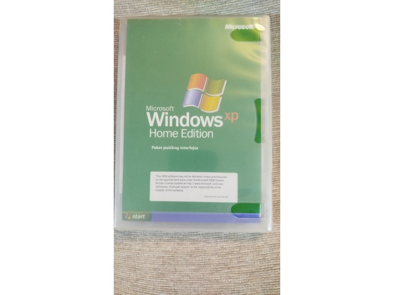 Windous HP, operativni sistem, za kolekcionare