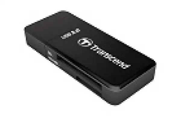 Card reader, Mini F5, USB3.0, SD/MicroSD SDHC/SDXC/UHS-I, Black ( TS-RDF5K )