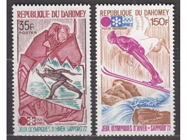 Benin (Dahomej do 1975) 1972 Olimpijske Igre serija **