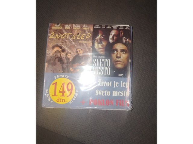 Zivot je lep-Sveto mesto-Balkan expres 2-3 dvd a-u celo