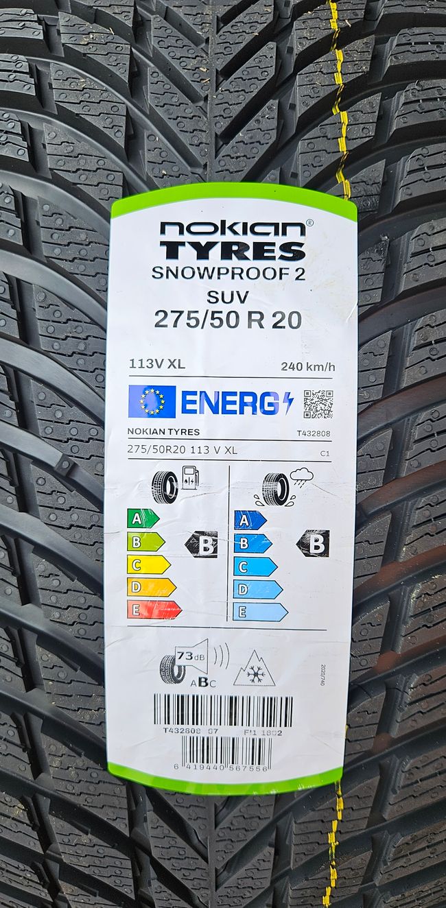 275/50R20 Nokian zimske