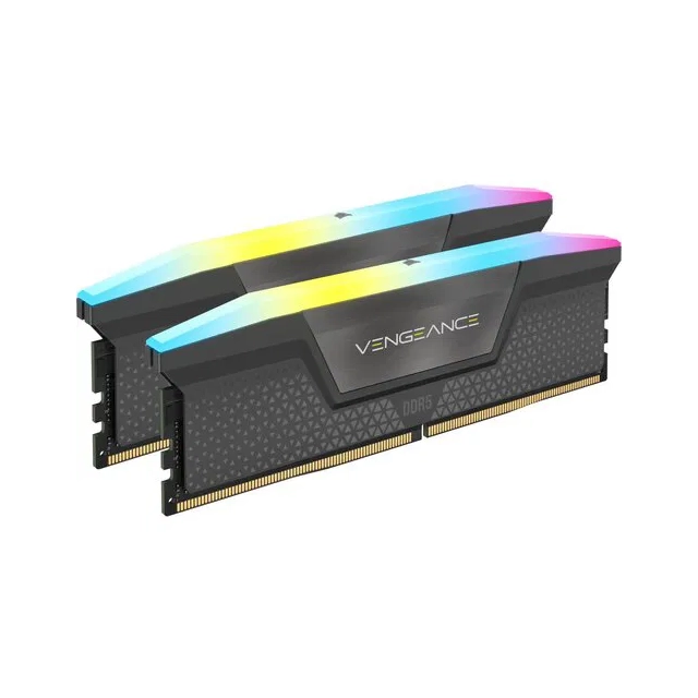 RAM DDR5 CORSAIR VENGEANCE RGB 32GB (2x16GB) 6000MHz CMH32GX5M2B6000C30W
