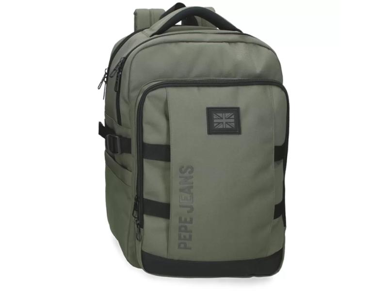 PEPE JEANS LAPTOP RANAC 42CM MATLOCK KHAKI