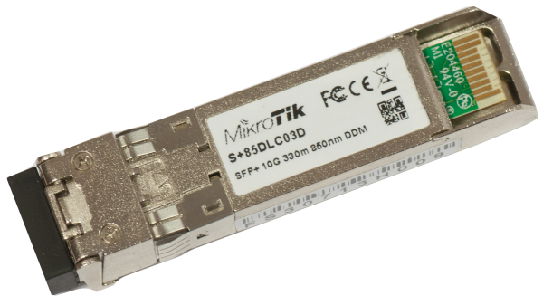 MIKROTIK S+85DLC03D SFP+ MODULE 10G MULTI MODE 300M 850NM