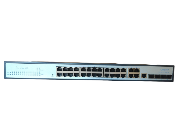 EXELINK SG2528C SWITCH 28×10/100/1000 BASE-T,4×1000 BASE-X SFP PORTA (COMBO) L2 MANAGED