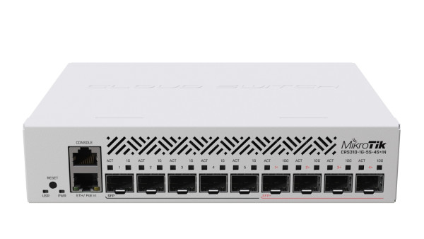 MIKROTIK CRS310-1G-5S-4S+IN CLOUD ROUTER SWITCH