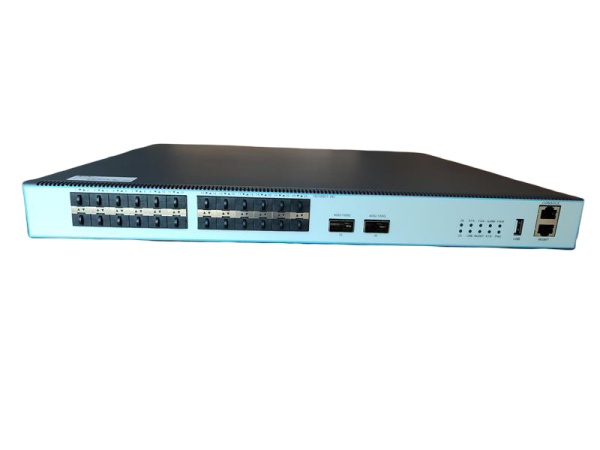 EXELINK SXQ3726S SWITCH ZA RACK 24X1G/10G BASE-X SFP+, 2X40GE BASE-X PORTA,2 MODULARNA LEŽIŠTA ZA NAPAJANJE