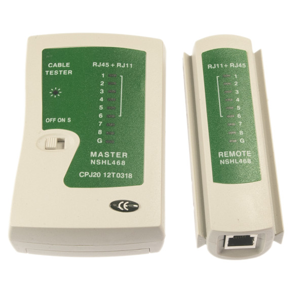TESTER RJ-45, RJ-11