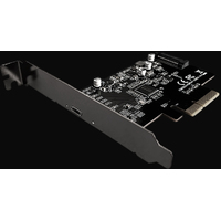 KONTROLER LC POWER LC-PCI-C-USB32-2X2 PCI CARD WITH USB-C CONNECTOR(USB 3.2 GEN 2×2) + EXTERNAL NVME M.2