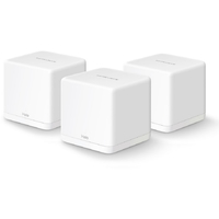 LAN ROUTER MERCUSYS HALO H30G(3-PACK) V1, AC1300 WHOLE HOME MESH WI-FI5 SYSTEM (62663)