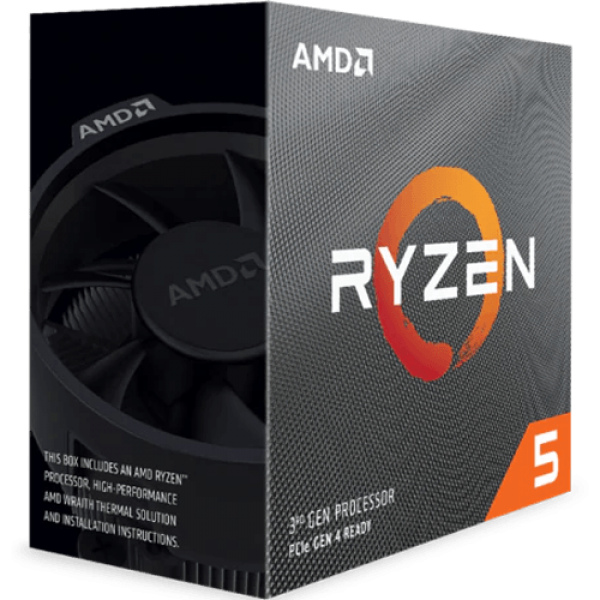 PROCESOR AMD RYZEN 5 3600/3.6GHZ BOX 4200MHZ-36MB
AM4 AMD Ryzen 5 3600 6C/12T 3.60-4.20GHz Box
