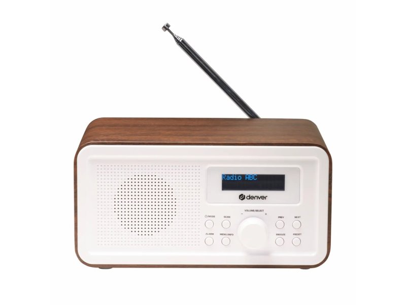 DENVER RADIO DAB 30DW DARK WOOD