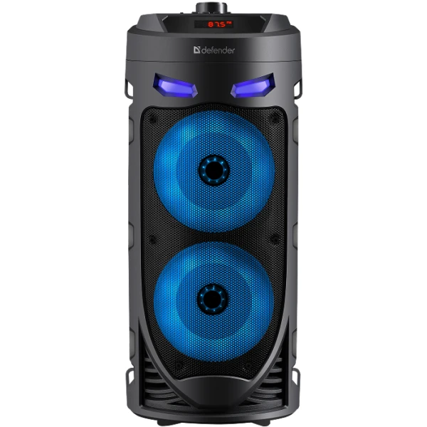 PARTYBOX ZVUČNIK DEFENDER CRASHBOOM 16W/LED BLACKLIGHT/BT 5.0/FM/MP3