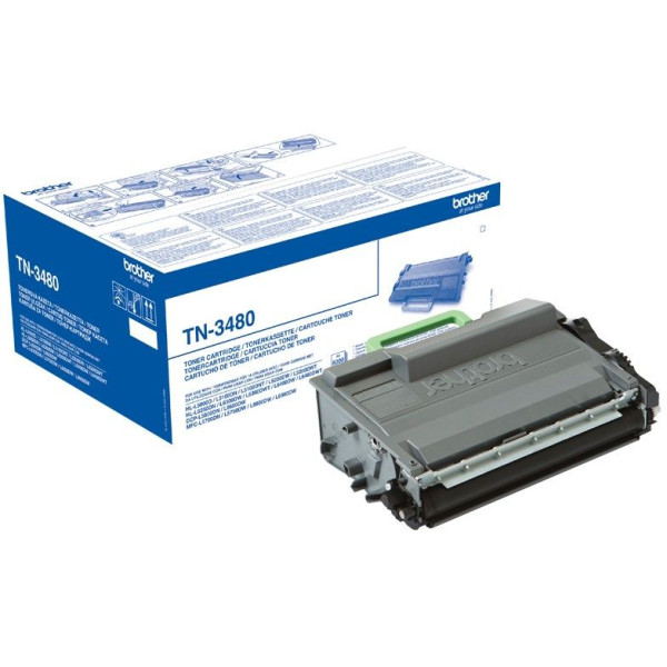 TONER TON BROTHER TONER TN-3480 SCHWARZ BIS ZU 8.000 SEITEN NACH ISO 19752